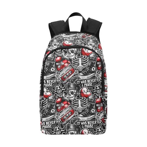 Emo Backpack Elder Emo 2000s Emo Parade Im Not Okay It Was Never A Phase Alternative