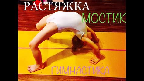 🏆ГИМНАСТИКА дома 🏡 тренировка мостик бабочка рыбка растяжка Youtube