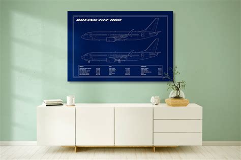 Boeing 737 800 Ssc Blueprint Aeroprints