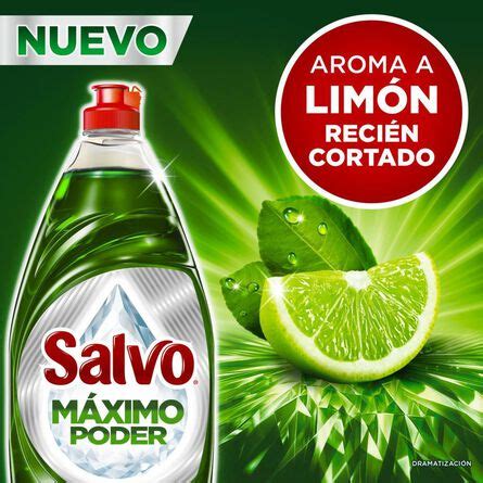 Salvo Máximo Poder Limón 900ml Soriana