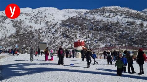 אחרי לילה קר שלג נערם בחרמון Youtube