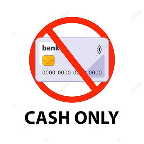 Restricted Payment Options Only Cash Accepted Credit Card Not Allowed
