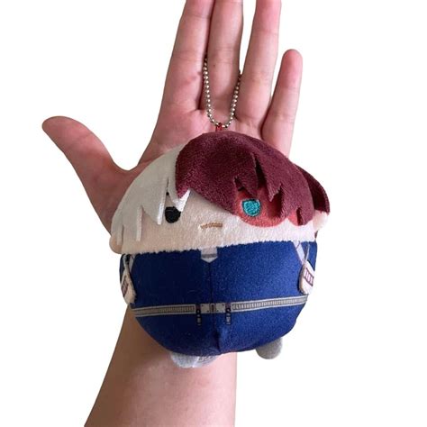 My Hero Acadamia Todoroki Plush Keychain Excellent Depop