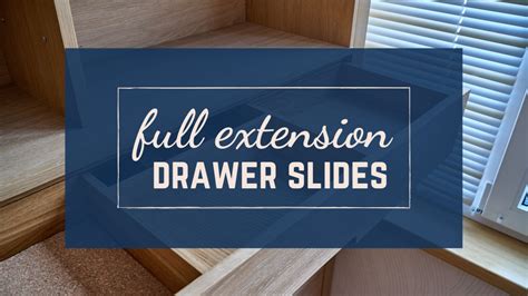 The Benefits Of Full Extension Drawer Slides Amish Outlet Store