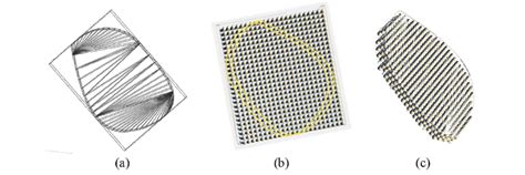 Steps Of Particle Packing Algorithm A Defining An Enclosing 3d Cube
