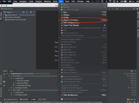 setup run and debug elasticsearch source code in intellij idea elastic