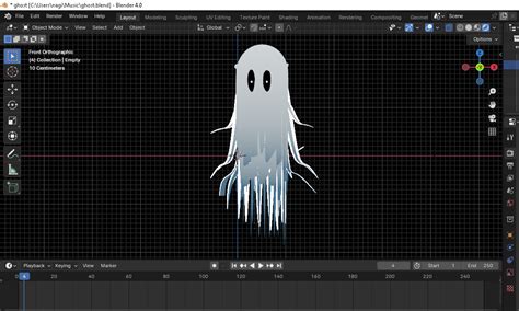 Ghost Game Character Cgtrader