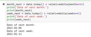 Python Dateutil Module Explanation And Examples Python Pool