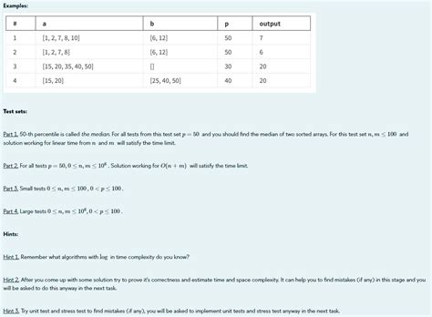 Solved P Th Percentile 0