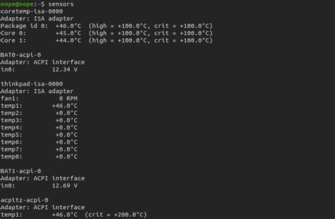 Cara Cek Suhu Cpu Di Linux Lm Sensors Linux Island