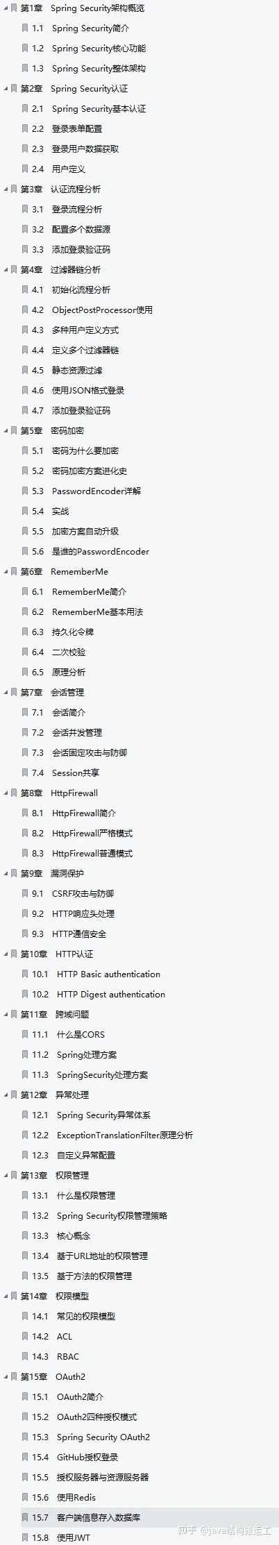 理论实战源码齐飞，架构师社区疯传的springsecurity进阶小册真香 Csdn博客