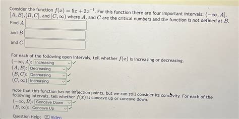 solved consider the function f x 5x 3x 1 ﻿for this