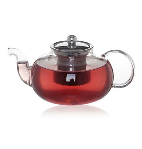 허브 잎 차 티 유리 스텐 필터 포트 유리티팟 홍차주전자 차우리는 내열유리포트 차우려내기 유리주전자 찻주전자 티몬