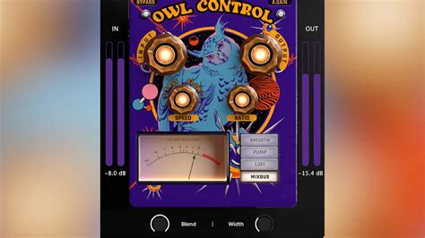 Owl Control A New Powerful And Versatile 4 Mode Compressor Vst Plugin By Safari Pedals Review