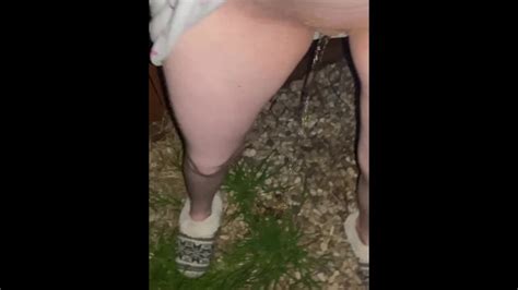 Pissing Outside Desperate Pee In Public Full Bladder Couldn T Hold It Amateur Petite Girl