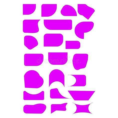 Abstract Shapes Design For Graphic Textbox Stock Vector Illustration Of Diagram Elements