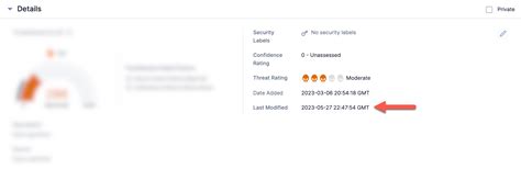 The Last Modified Date Knowledge Base Article Threatconnect