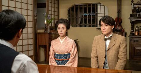 【画像・写真】nhk朝ドラ「らんまん」聡子さん（中田青渚）の姿に「若林の彼女だった人か」「ニット帽も良かったけれど日本髪もお似合いです」の声