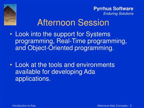 Ppt Introduction To Ada 95 Powerpoint Presentation Free Download
