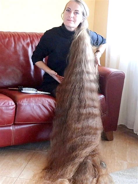 Video Floor Length Hair Play And Covering