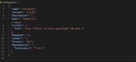 Tailwind Css Tailwind 설치