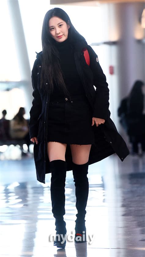 [md화보] 소녀시대 시절 떠올라 서현 각선미 강조한 초미니 레기룩