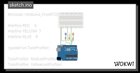 Freertosblinkingleds03 Wokwi Esp32 Stm32 Arduino Simulator