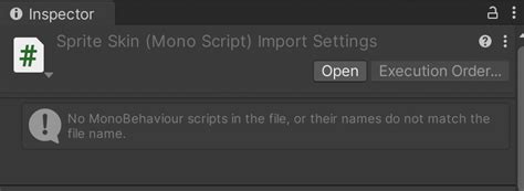 2danimation Components Not Recognized As Monobehaviours Unity Engine Unity Discussions