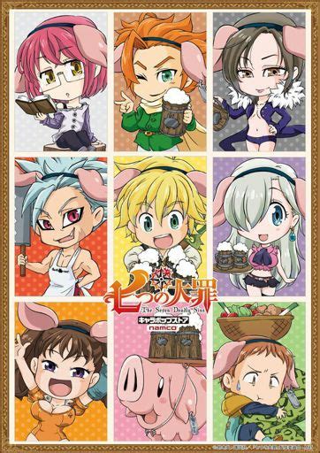 Персонажи аниме 7 смертных грехов Wiki Аниме Amino Amino