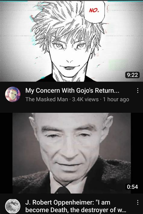 Yt Algorithm Really Cooked With This One Rjujutsufolk