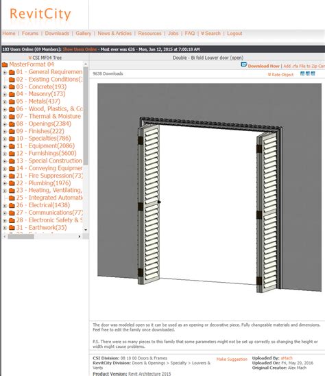 Solved Import Louvered Door Autodesk Community