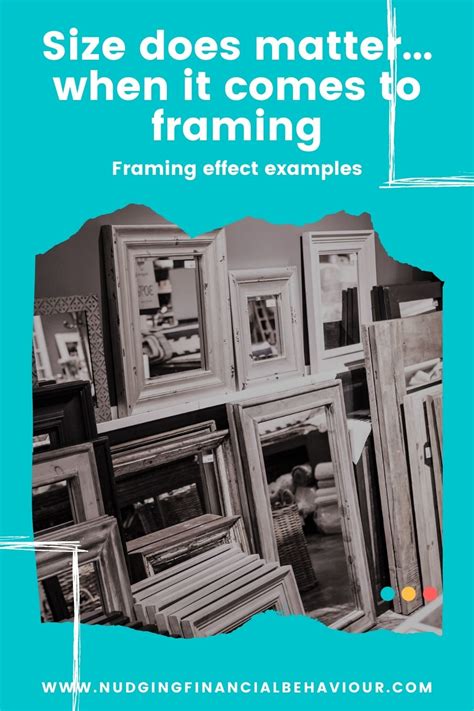 Size Does Matter When It Comes To Framing Nudging Financial Behaviour