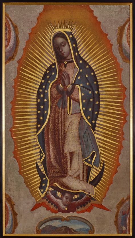 Mother Setons Surprising Painting Of Our Lady Of Guadalupe