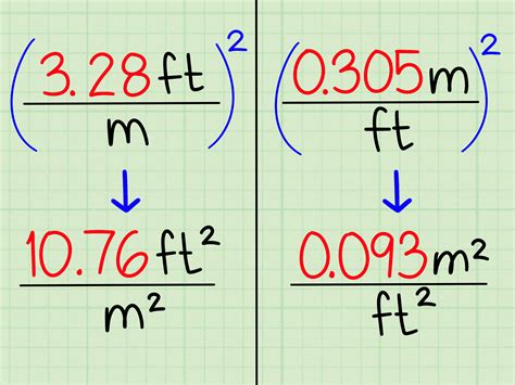 How To Convert Square Meters To Square Feet And Vice Versa
