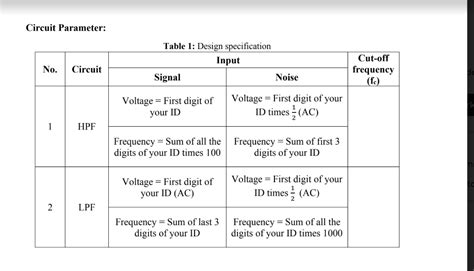 Solved Passive High Pass Filter Signal V Noise Passive Chegg Com