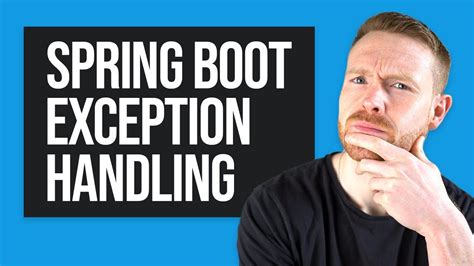 Its All Gone Wrong How To Handle Exceptions In Spring Boot Youtube