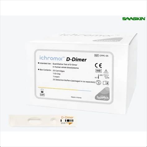 White Ichroma D Dimer Test At Best Price In Chennai Saaskin