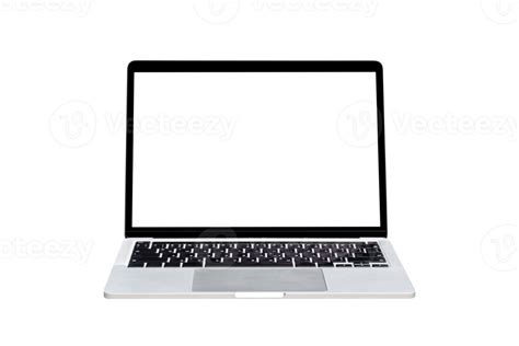 Laptop Computer Or Notebook With Blank Screen 10870049 Png