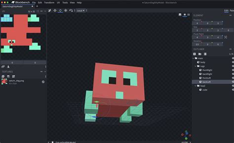 Java Modded Entity Model Legs And Head Do Not Rotate Rblockbench