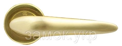 Дверная Ручка с Накладкой Под Цилиндр WC MARIANI PEGASO Латунь Матовая ...