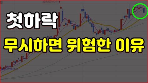 첫하락 무시하면 위험한 이유 Youtube