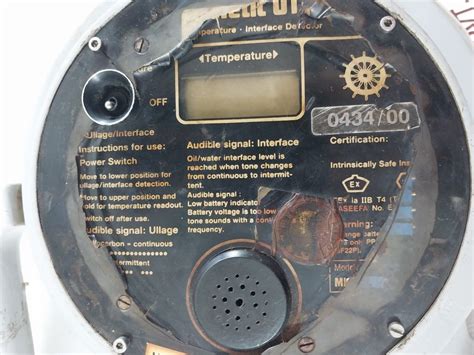 Hermetic Uti Mk3 Lbi Uni Ullage Temperature Interface Detector Aeliya Marine