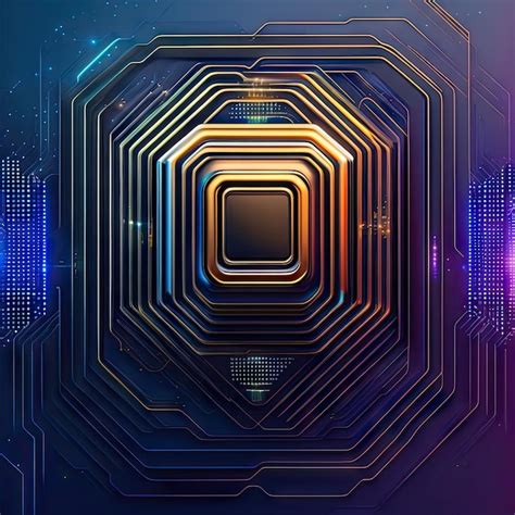 Premium Ai Image Circuit Board Technology Background Central Computer