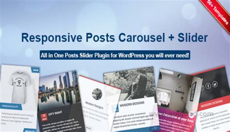 Responsive Posts Carousel Pro Wordpress Plugin Gpl Good