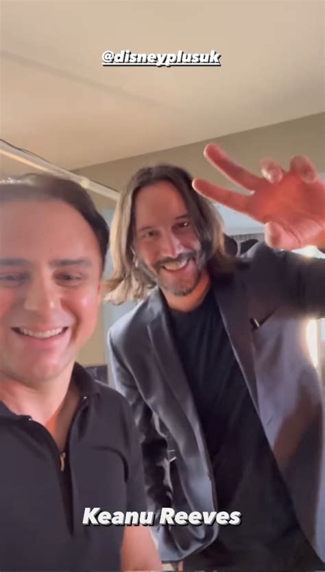 Keanu Reeves Interviewing Felipe Massa In Sao Paulo For His Brawn Gp Documentary For Disney