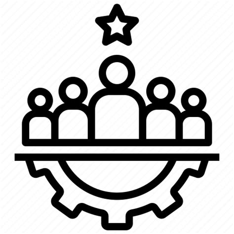 Team Organization Human Resource Management Employee Development Icon Download On Iconfinder