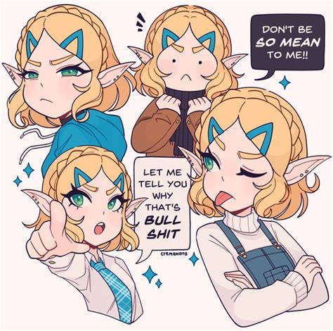 Angry Zelda Doodles Rzeldaiscute