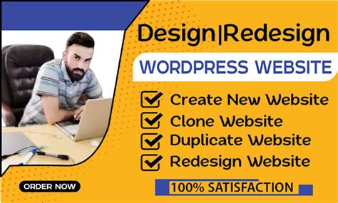 build revamp create wordpress website design redesign website