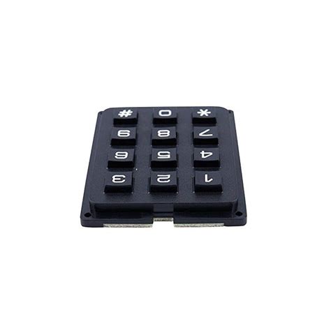 3x4 Keypad Mcu Board Matrix Array Switch Tactile Rees52