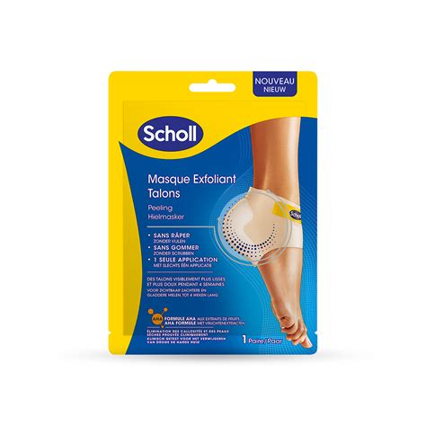 Masque Pieds Exfoliant Talon Scholl Scholl France